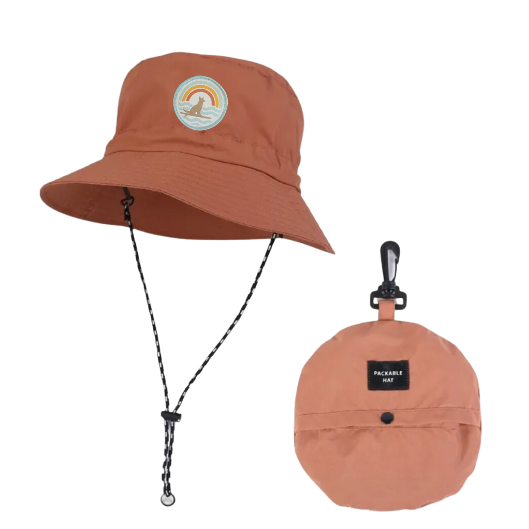 SUP Pups Waterproof Packable Bucket Hat UPF 50+